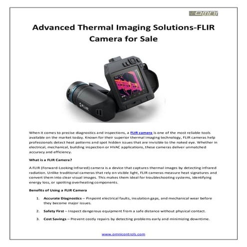 Flir k65 | PDF