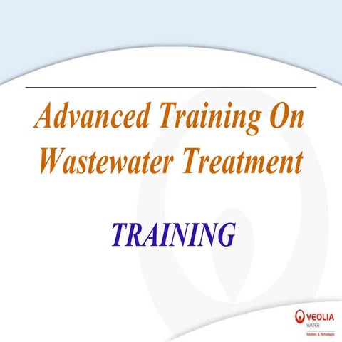 Advanced Training Wastewater Treatment.ppt