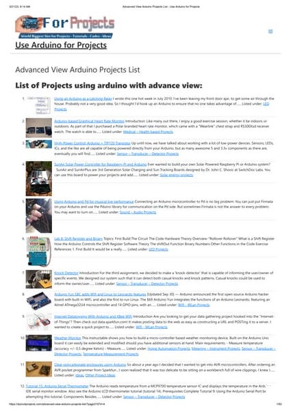 Advanced View Arduino Projects List Use Arduino For Projects 3 0578