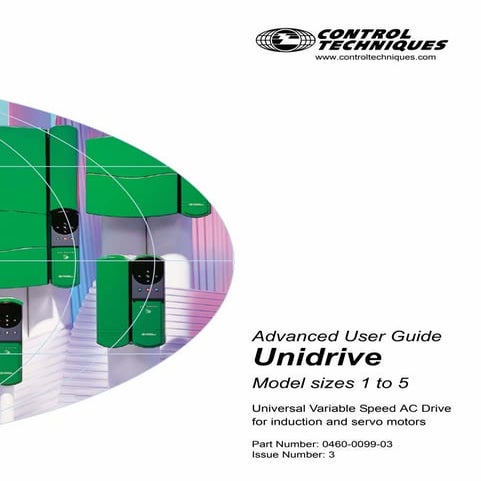 Advance guide unidrive iss3 | PDF