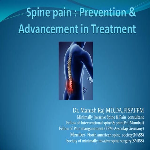 Intervertebral disc prolapse(ivdp) | PPTX