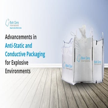 Advancements in Anti-Static and Conductive Packaging for Explosive ...