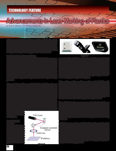 Fiber Laser Enables Marking of Advanced Plastics-ILS Feature Article JanFeb2016 | PDF