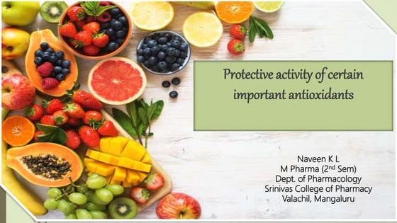 Antioxidant | PPTX | Chemistry | Science