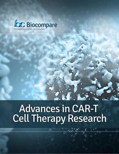 CAR- T Cell | PDF | Cancer | Diseases and Conditions