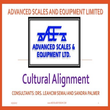 Advance scales culture team mission, vision & values - feb2017 | PPTX