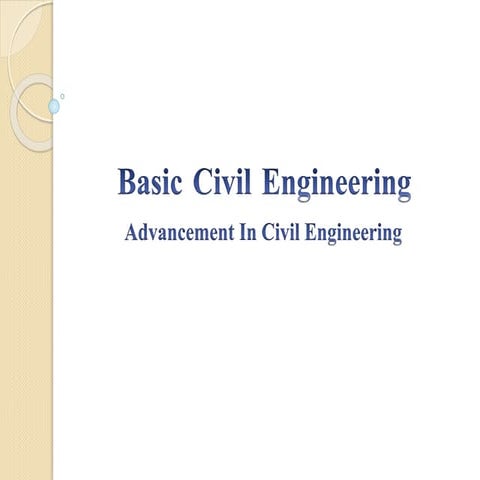 Advances in civil Engg.pptx