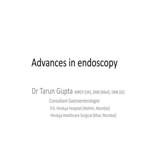 Endoscopy: Types, Preparation, Diagnosis, Procedure and Risks | PPTX