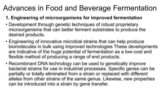 Fermented cereal products 2 | PPT | Desserts and Baking | Food & Drink