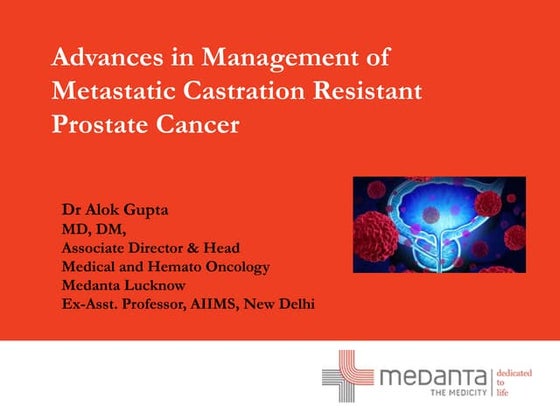 Treatment of advanced metastatic prostate cancer | PPT