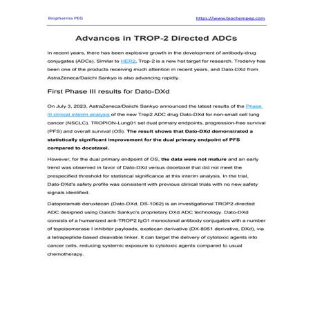 Advances in TROP-2 Directed ADCs.pdf