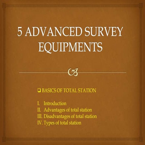 Total Station for Surveying - Components, Principals, Applications and ...