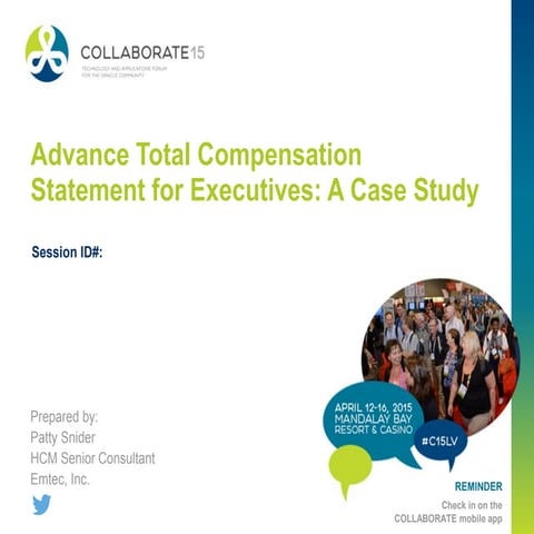Advance Total Compensation Statement for Executives | PDF