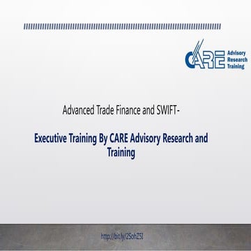 Executive Training By CARE Advisory Research and Training-Advanced ...