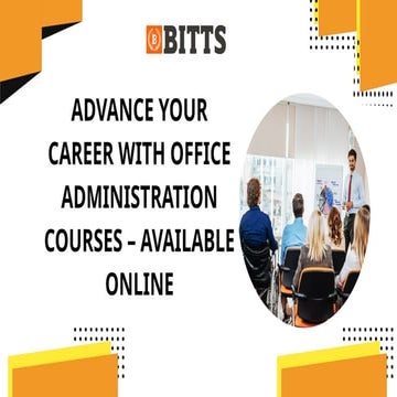 Advance Your Career with Office Administration Courses – Available ...