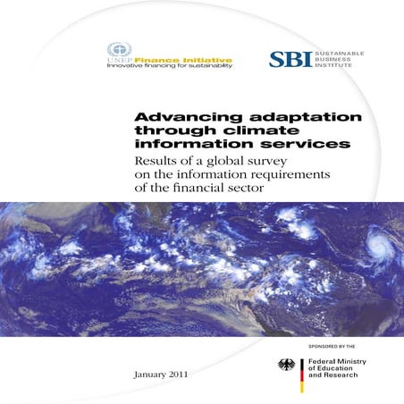 Advancing adaptation through climate information services | PDF