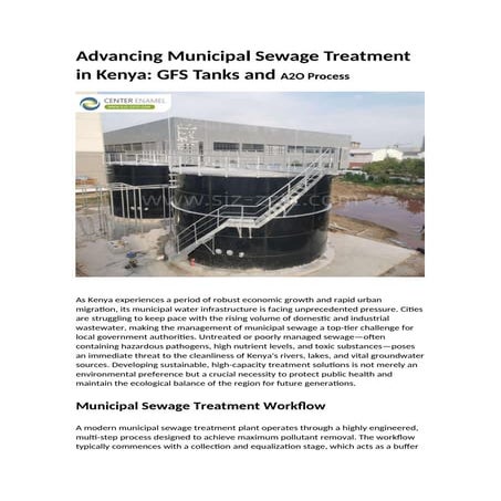 Optimizing Municipal Sewage Treatment in Libya-GFS Tanks and A2O ...