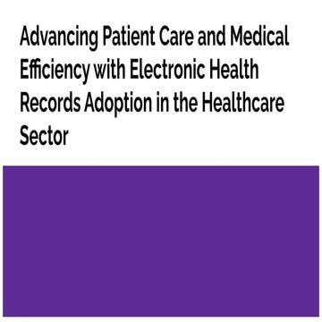 4.1 Shared care & Electronic Health Record | PPTX