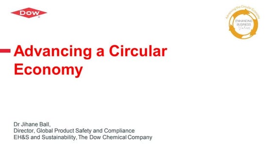 Circular Economy and Sustainable development | PPTX | Environment | Science