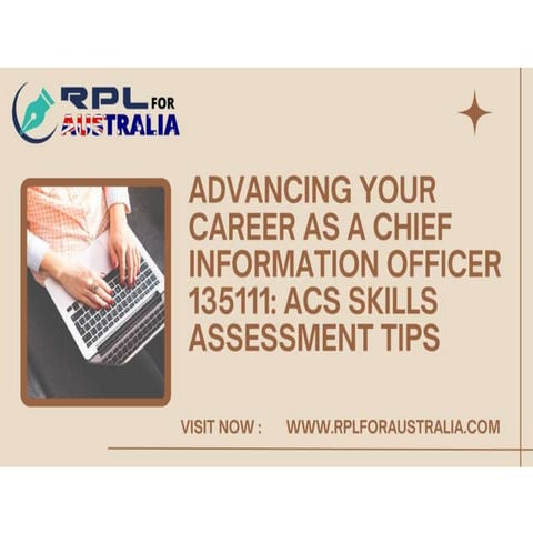 Advancing Your Career as a Chief Information Officer 135111 ACS Skills ...