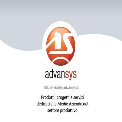 Advansys SpA - ICT Consulenza e Software ERP per Industry, Produzione ...