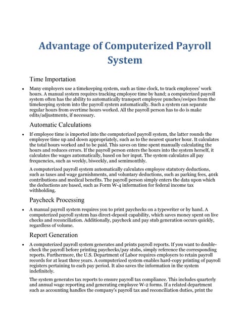 Aruti HR & Payroll Brochure | PDF