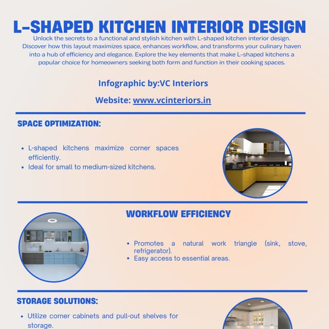 Advantage of L-Shape Kitchen Interior Design | PDF