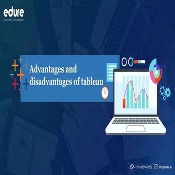 advantages and disadvantages of tableau new.pptx | Computer Software and Applications | Computing