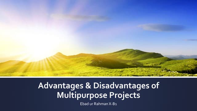 Multipurpose River Valley Projects and alternate water supply methods | PDF