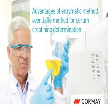 Advantages Of Enzematic Method Over Jaffe Method For Serum Creatinine Determination Pdf