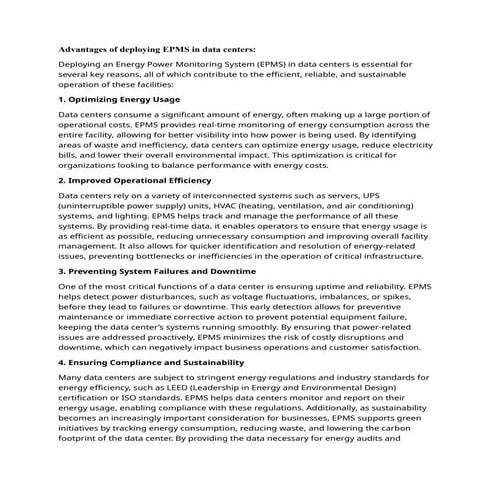 Reasons to Use an Environmental Monitoring System | PDF