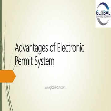 Advantages of Electronic Permit System | PPT