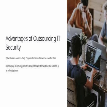 Advantages of Outsourcing IT Security Solutions | PDF
