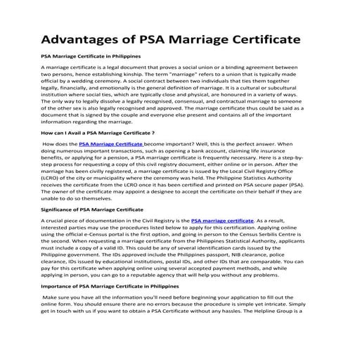 Advantages Of PSA Marriage Certificate new.pdf