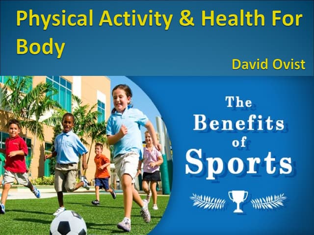 Moderate and Vigorous Physical Activities . | PPTX