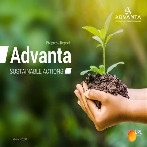 Advanta Seeds Sustainable Report | PPTX