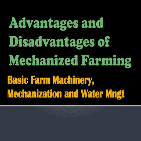 Advantge and Disadvantage of agricultural commodity.pptx
