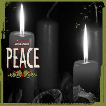 Advent: Peace | PPTX