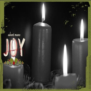 Advent (2023) - Week 3: Joy In the Midst of Grief | PPT