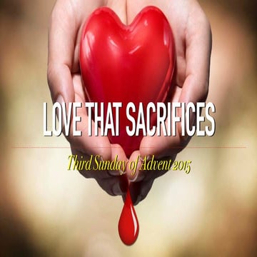 Love That Sacrifices | PPT