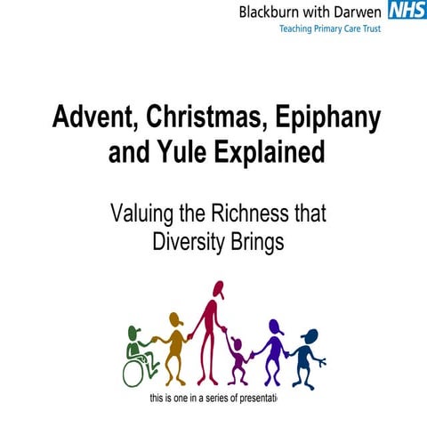 Advent, christmas, epiphany and yule explained | PPT | National & Civic ...