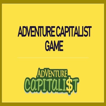 Play Games Like Adventure Capitalist | PPTX