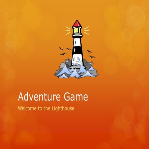 Adventure game | PPTX