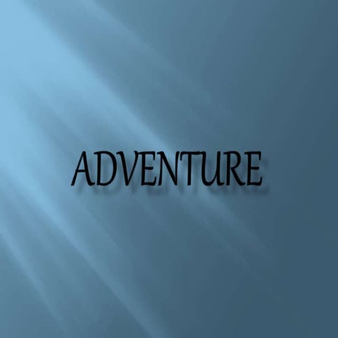 Adventure genre | PPT