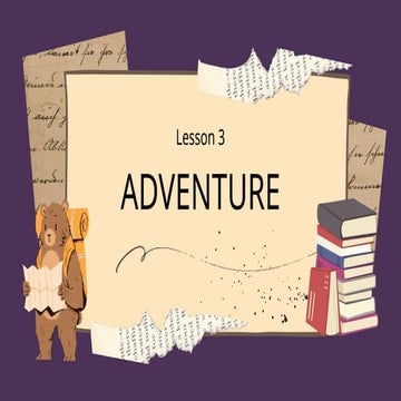 PowerPoint Presentation: Adventure. 1234 | PPTX