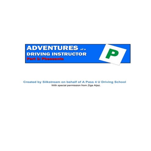 Adventures of a Driving Instructor (comic strip) | PDF
