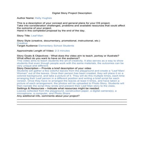 Adventures of leaf man lesson template[1] | DOC