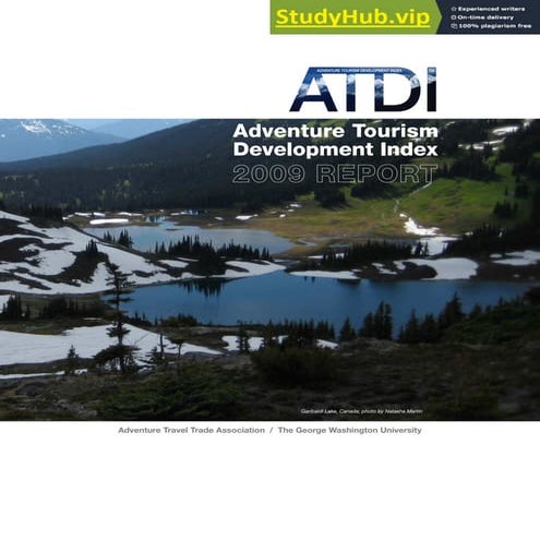 Adventure Tourism Development Index TM ADVENTURE TOURISM DEVELOPMENT ...