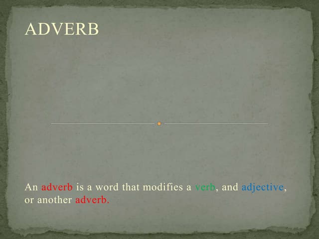 Structures of modification | PPTX