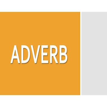 English 10 Types of Adverb | PPTX
